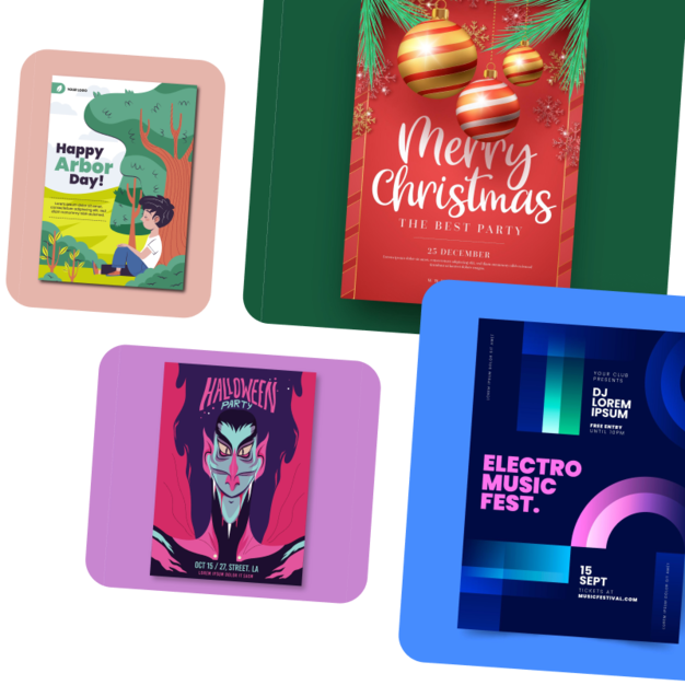 Posters and templates to create great designs | Freepik